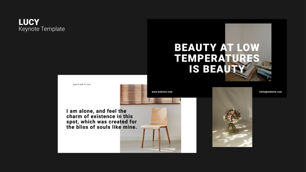 Lucy Keynote Template