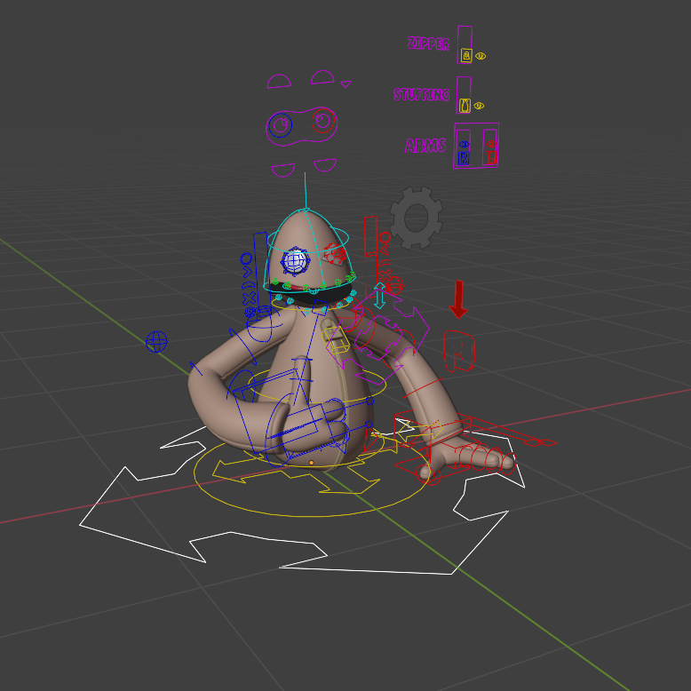 Yeeps Rig V3 for Blender 5.0+