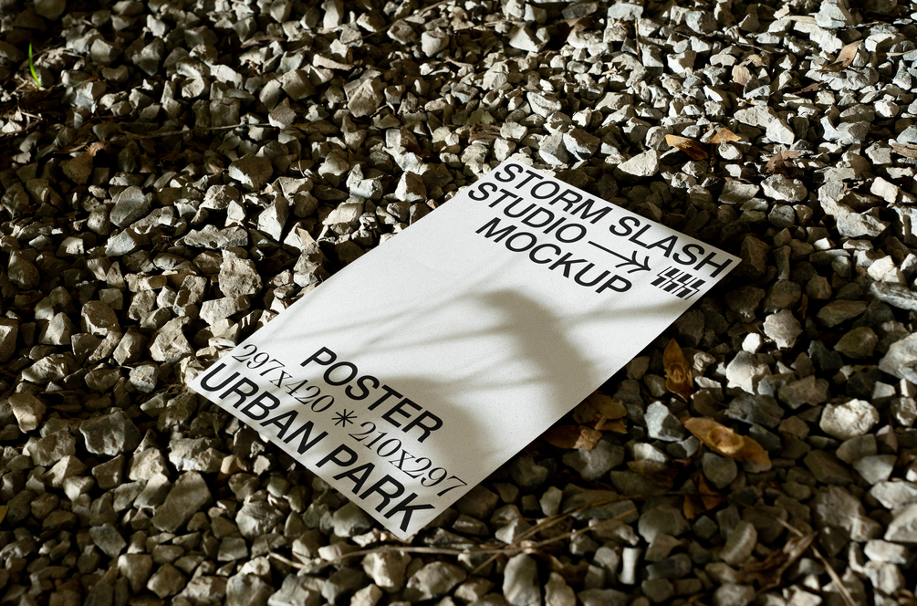URBAN PARK POSTER MOCKUP - By Storm Slash Studio