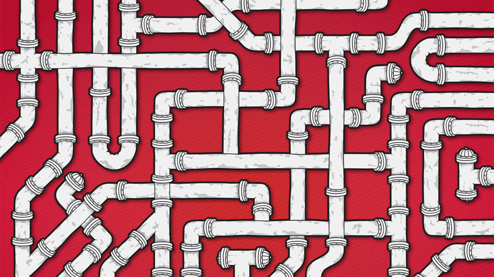 Pipes and Fittings - Comic Style