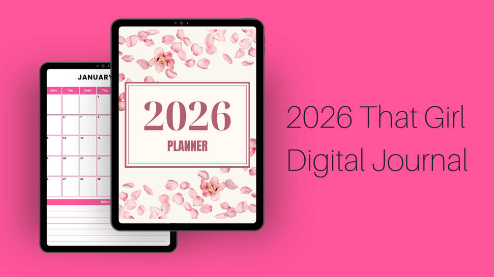 2026 That Girl Digital Journal | All-in-One Life Planner for Self-Care ...