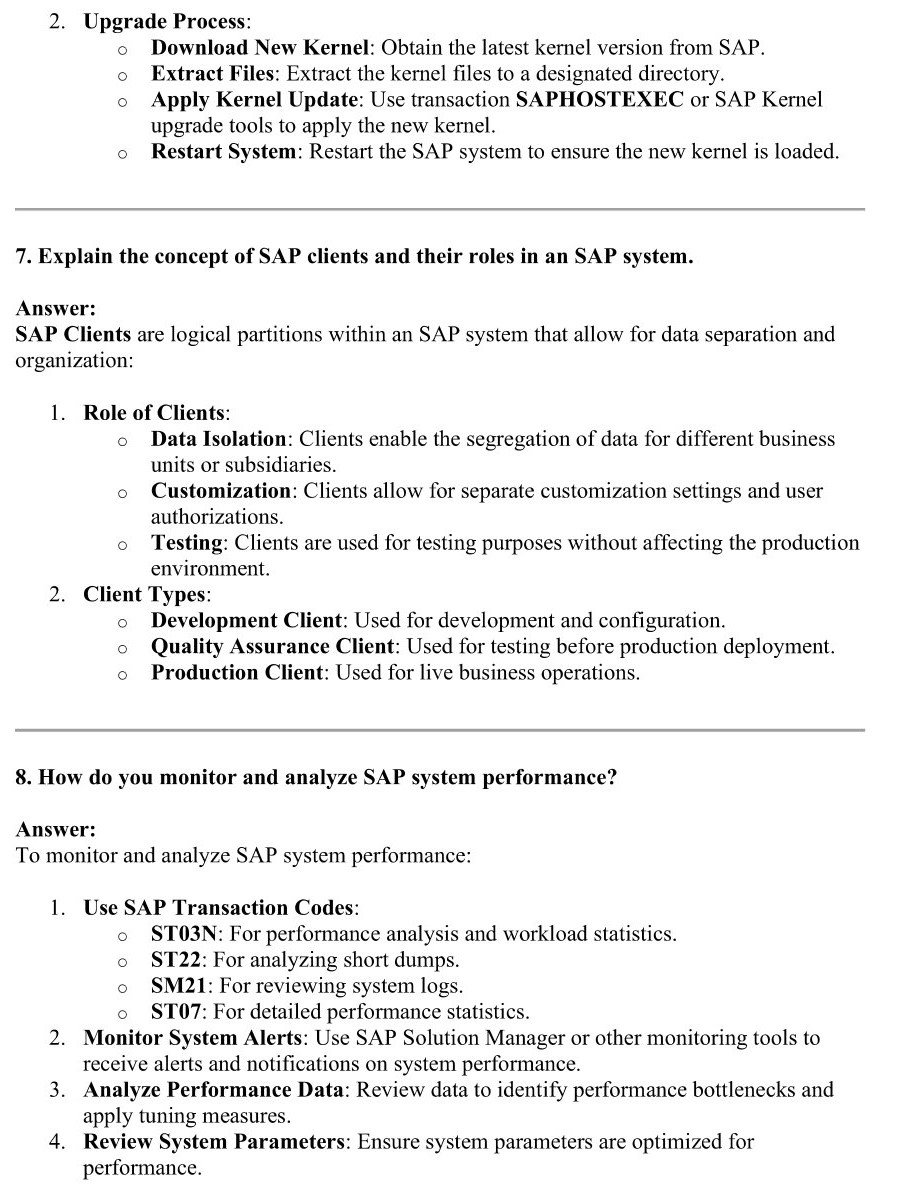 8 PDFs containing ALL Types of Most Asked Interview Q&A (Scenario-Based, Technical-Based ...