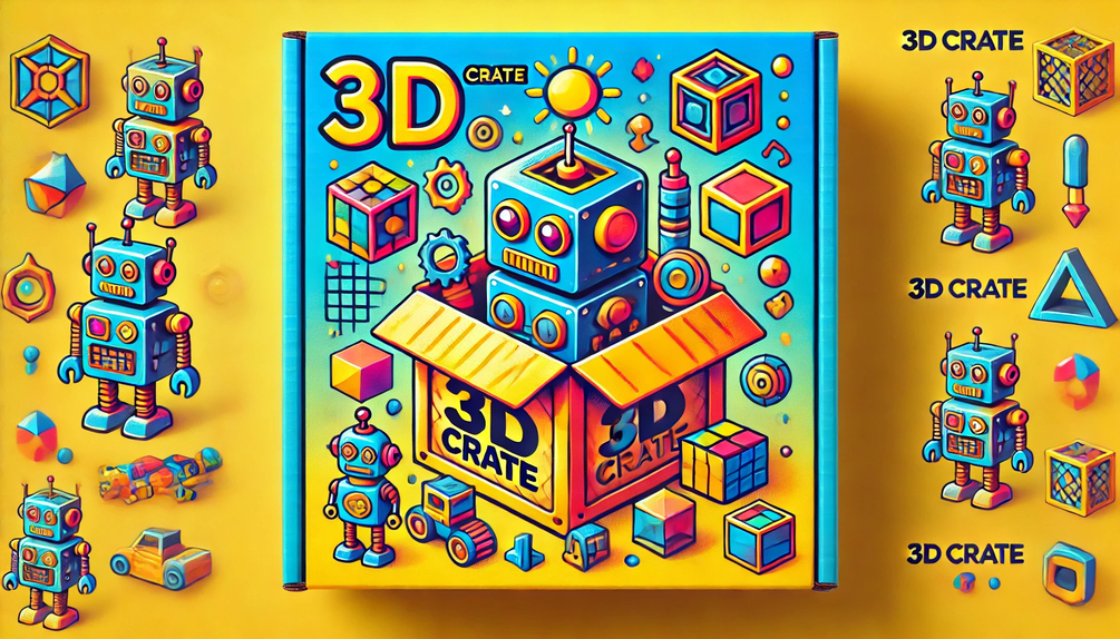 3D Crate: Monthly 3D-Printed Toy Subscription