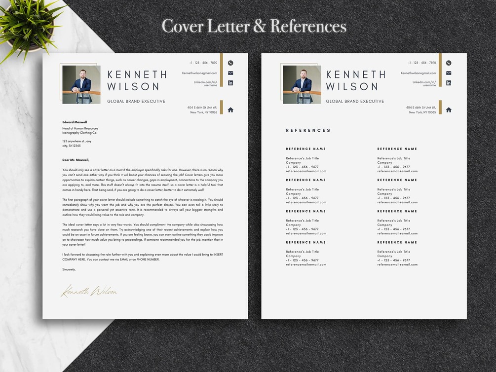 Canva Minimalist Resume Template, Clean Simple Resume Template ...