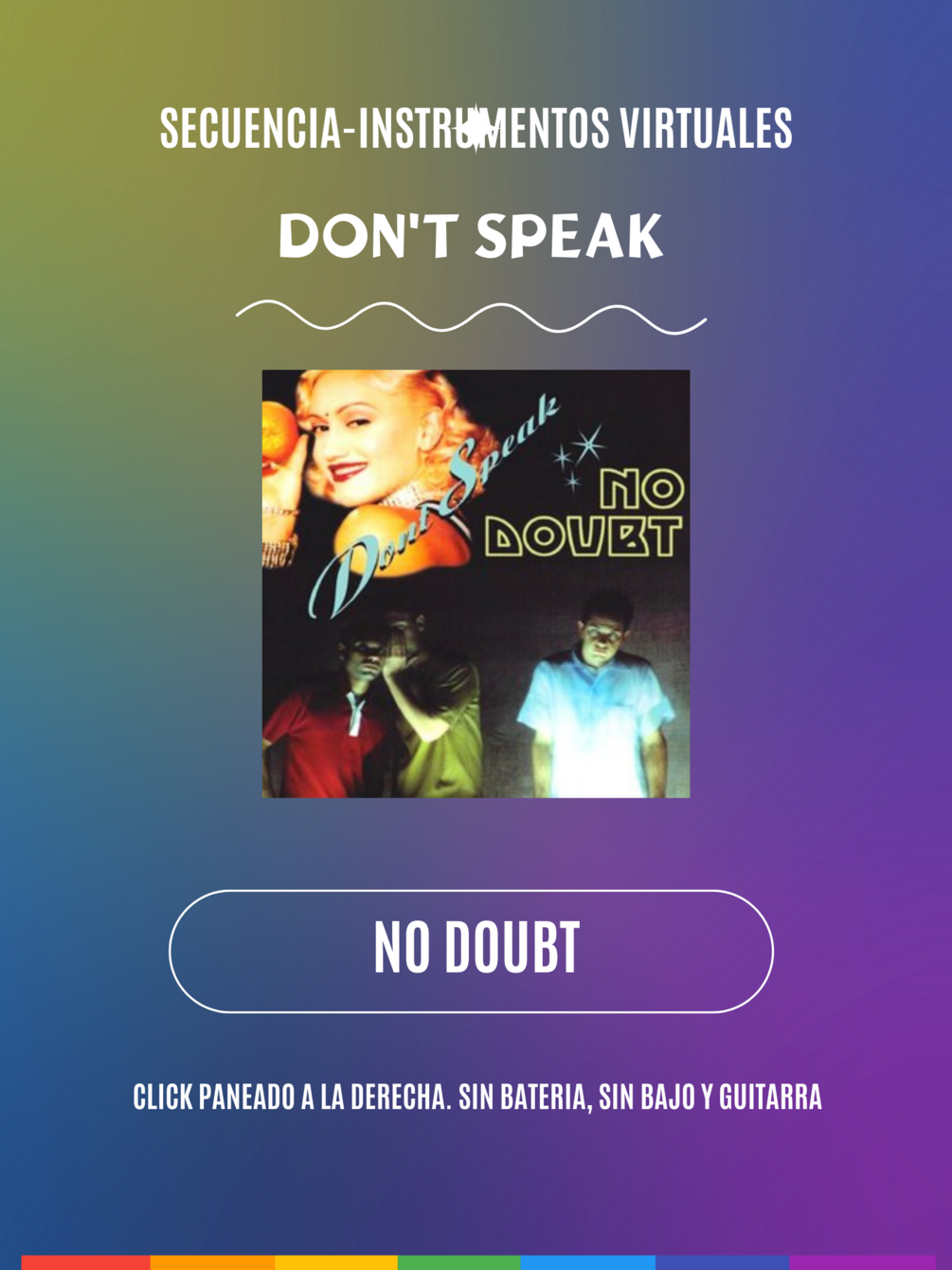 Don't Speak-No doubt