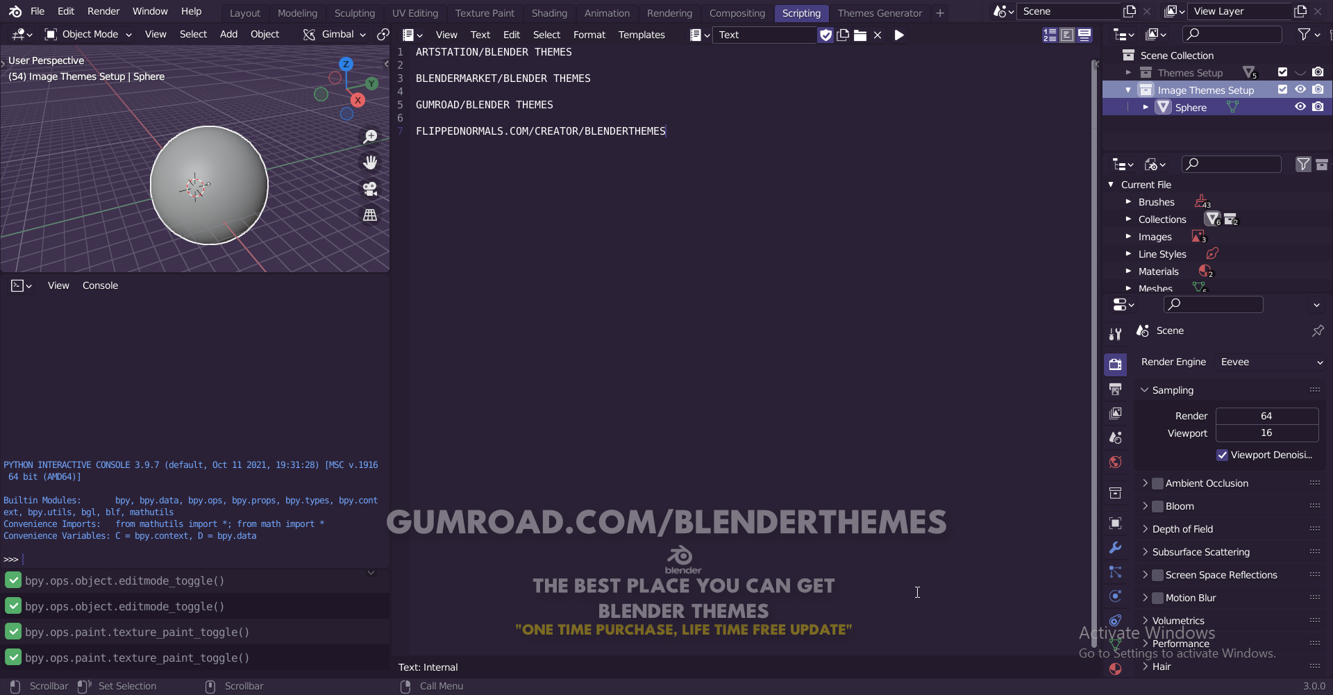 Blender Themes 0120