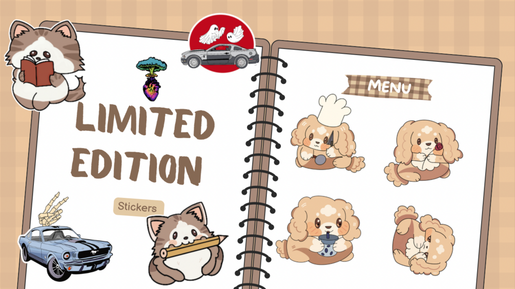 Limited Edition Sticker Collection