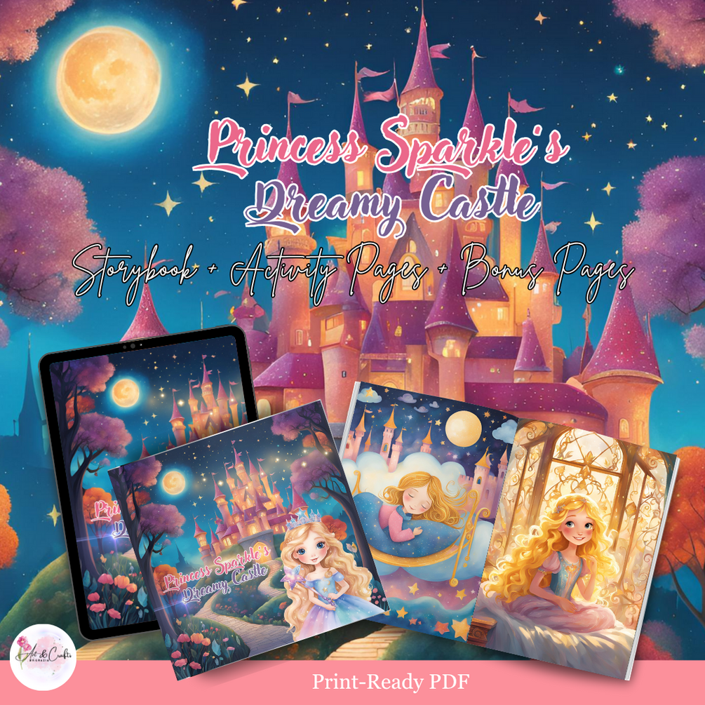 Princess Sparkle’s Dreamy Castle – Printable Storybook + Activities for ...