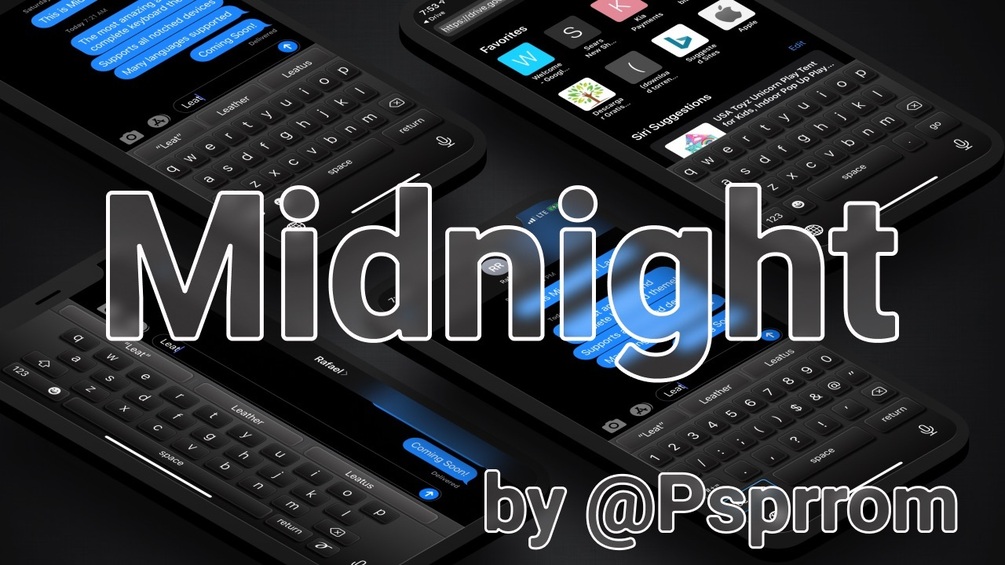 Midnight Laetus Keyboard theme