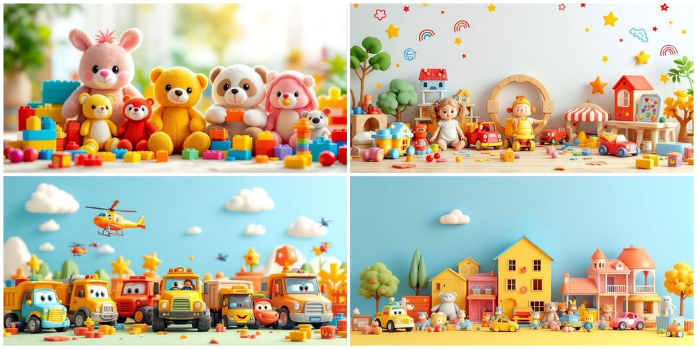 Kids Toy Banner Pack - Landscape 16:9