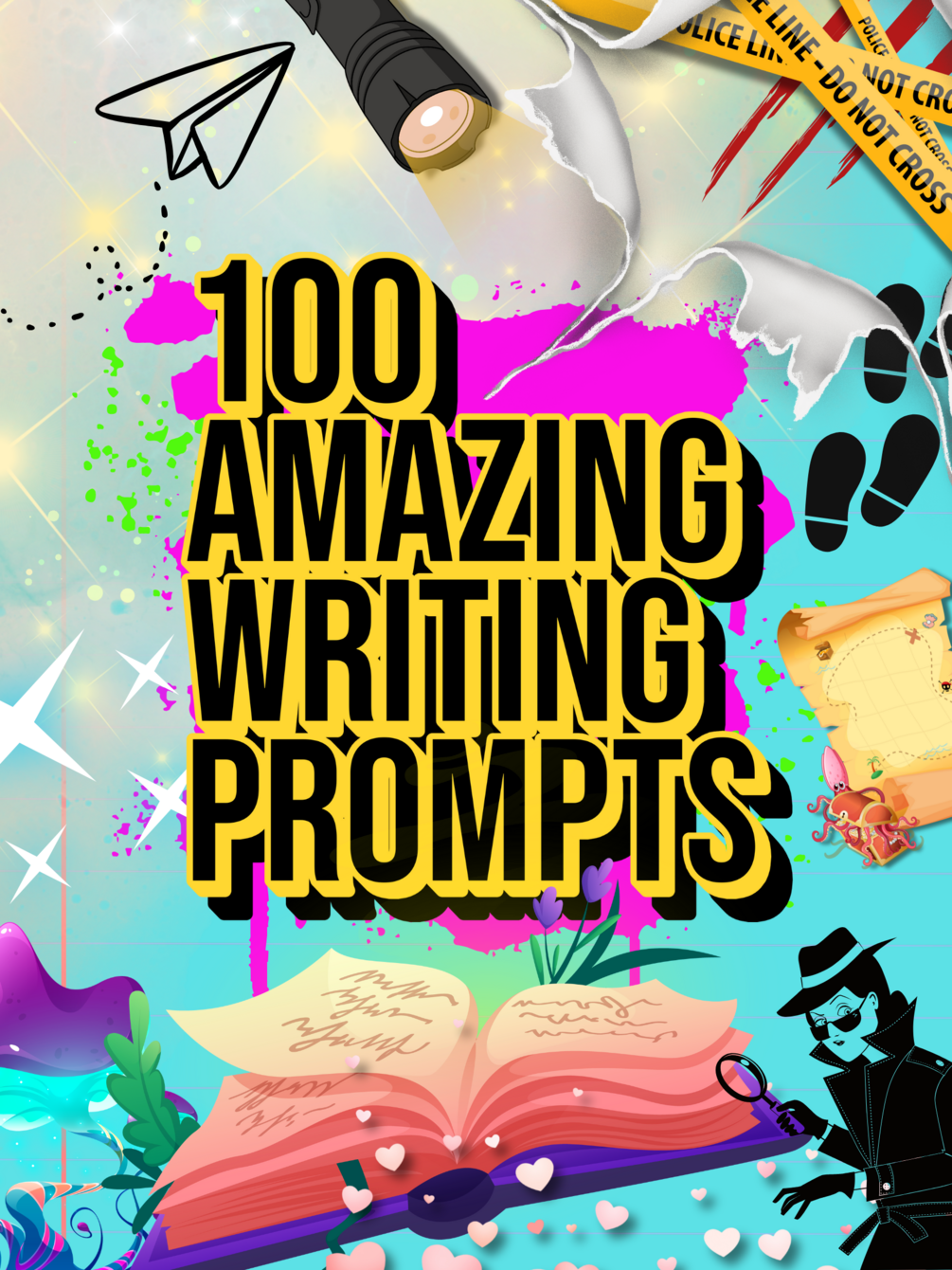 Creative Writing Prompts Pack (100) – Mystery, Romance, Thriller ...