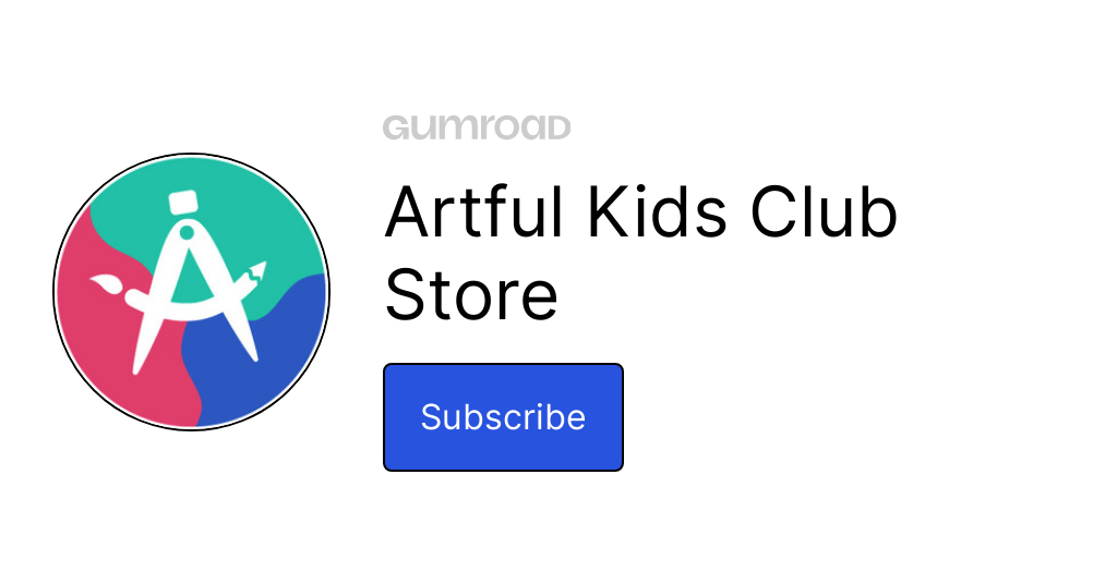 Artful Kids Club Store