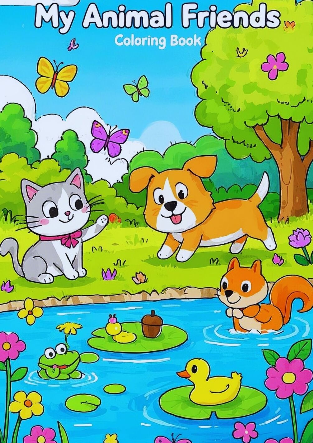 My Animal Friends Color Book