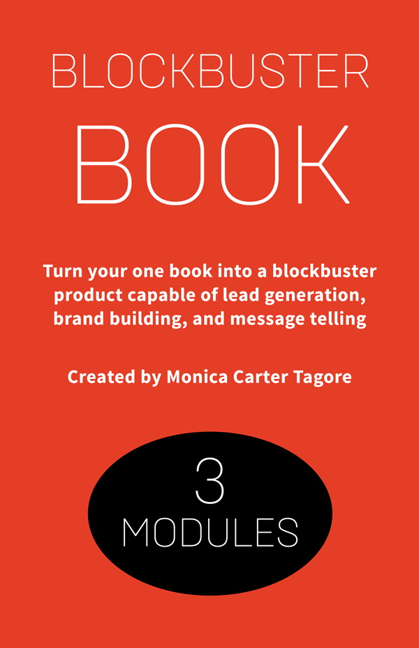 Blockbuster Book | Marketing Program for Greater Sales and Authority