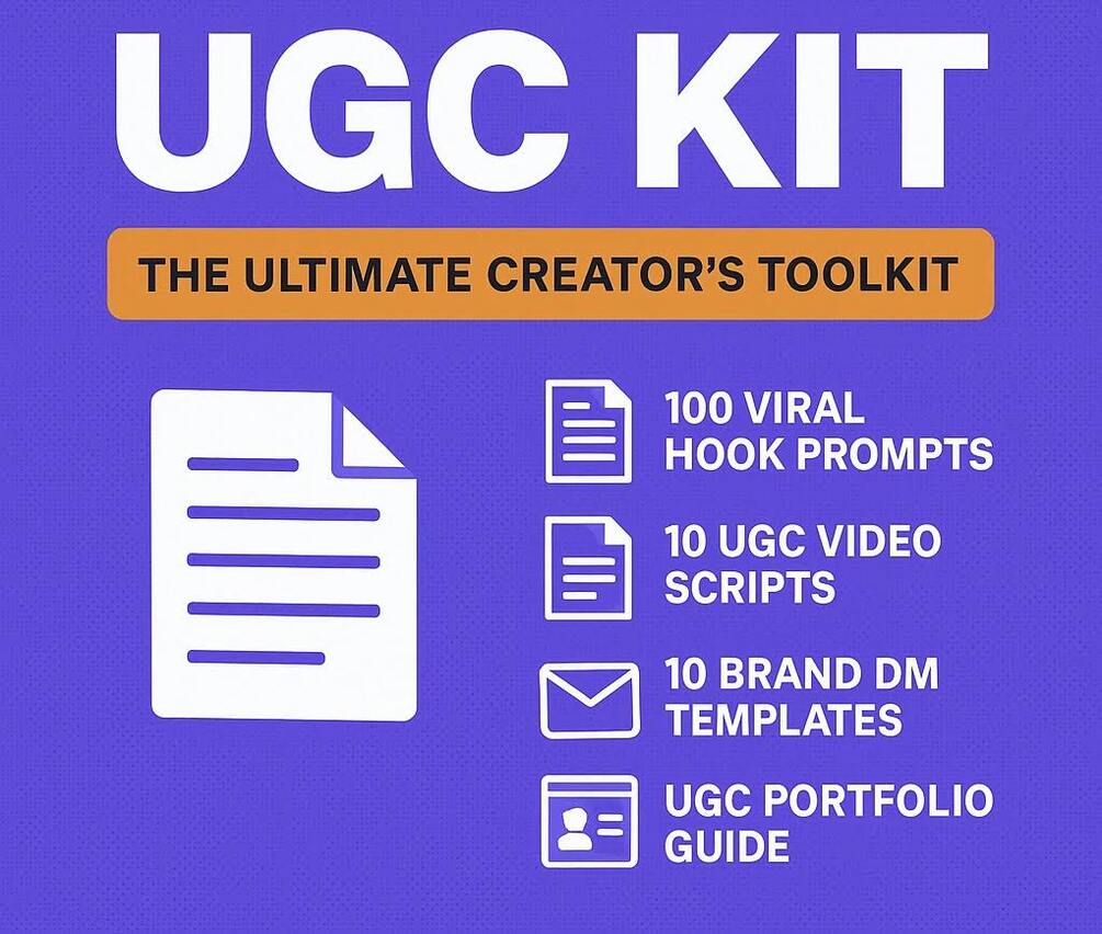 UGC "TREND HACKER" Starter Kit