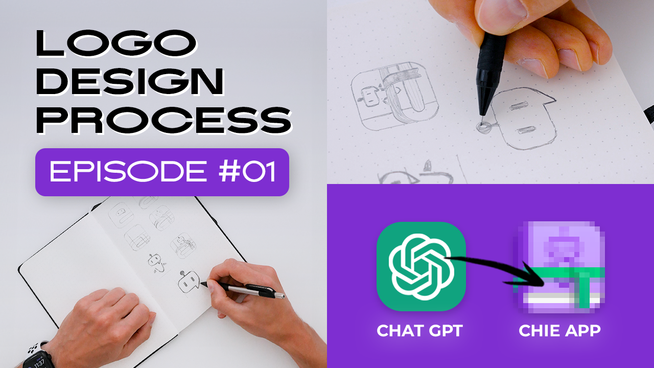 Icon and Logo Design Process for Desktop ChatGPT App - Alex Blogoodf