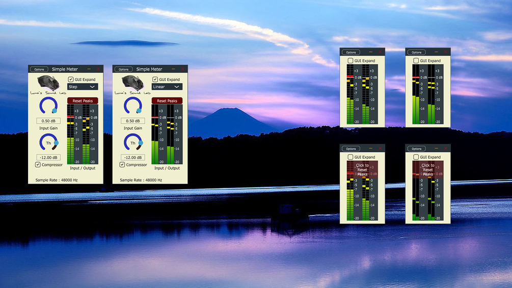 Simple Meter Audio Plugin