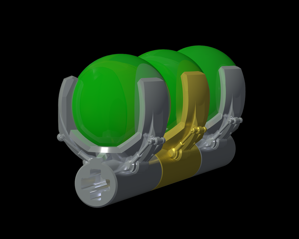 BIONICLE-Compatible Zamor Sphere Holster