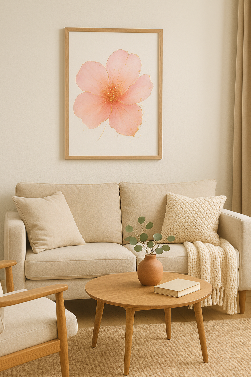 Abstract Flowers Clipart, Pink Gold Flower, Flowers Print, Printable ...