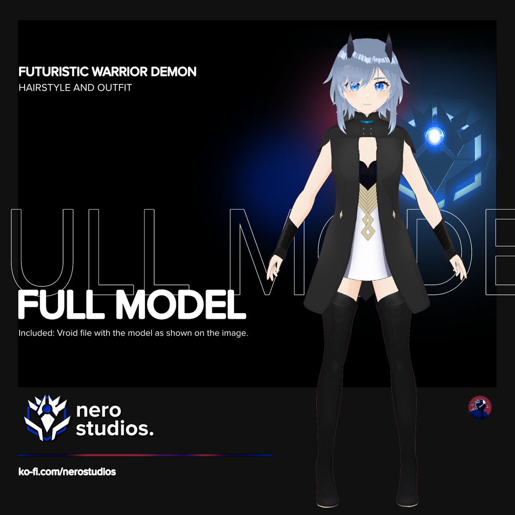 Futuristic priest warrior demon military uniform classy fantasy full ...