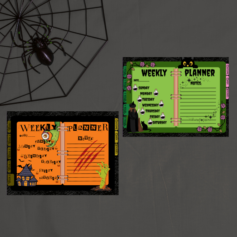 Ultimate Halloween Planner Kit