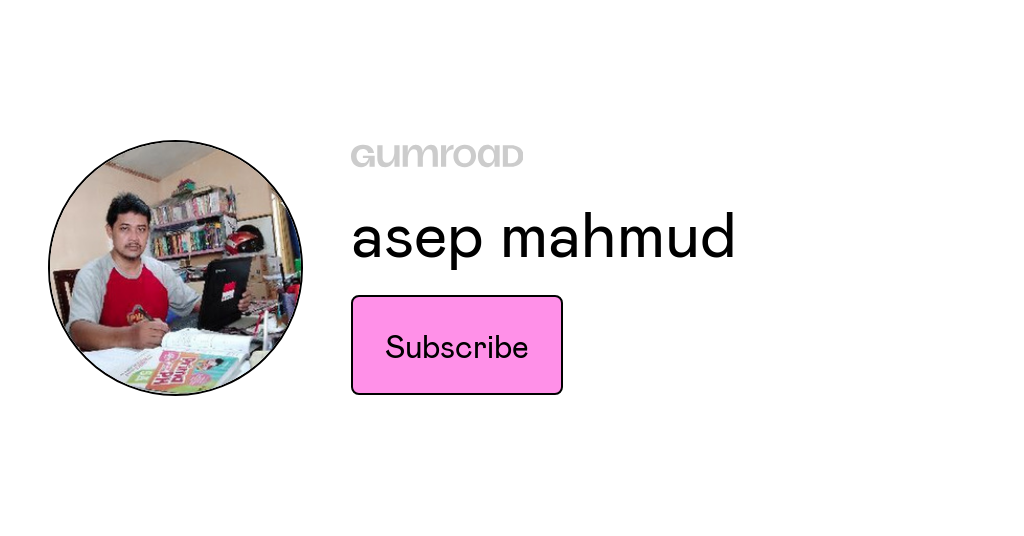 asep mahmud
