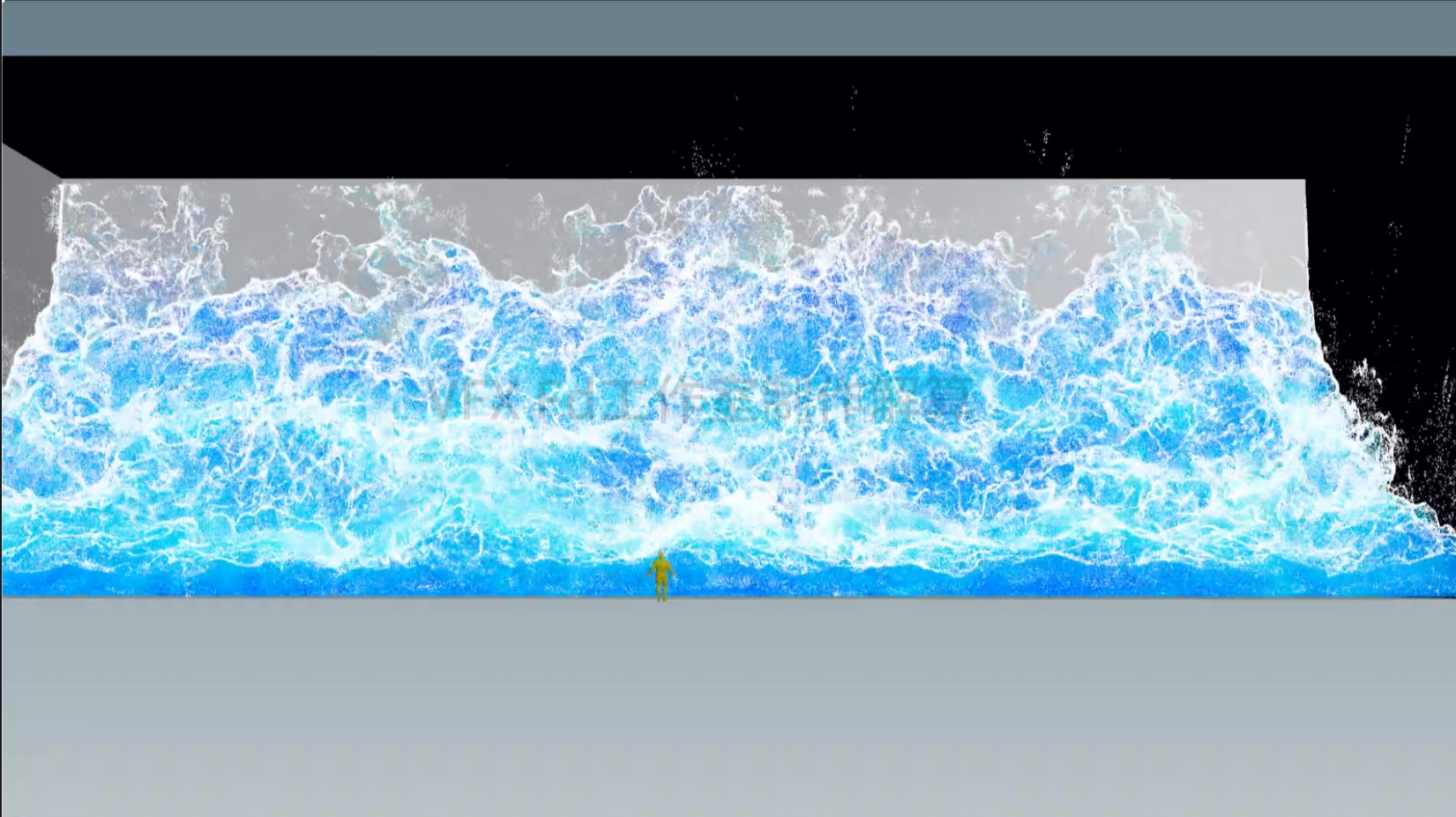 Houdini20 solution for 3D aquarium engineering flip hip