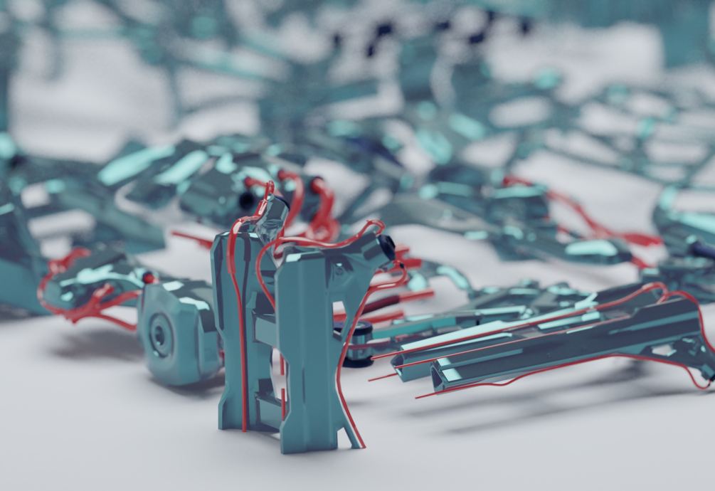 MECH KITBASH PACK: LIGHTWEIGHT FRAME SYSTEM - SPECTRE Kitbash Modular ...