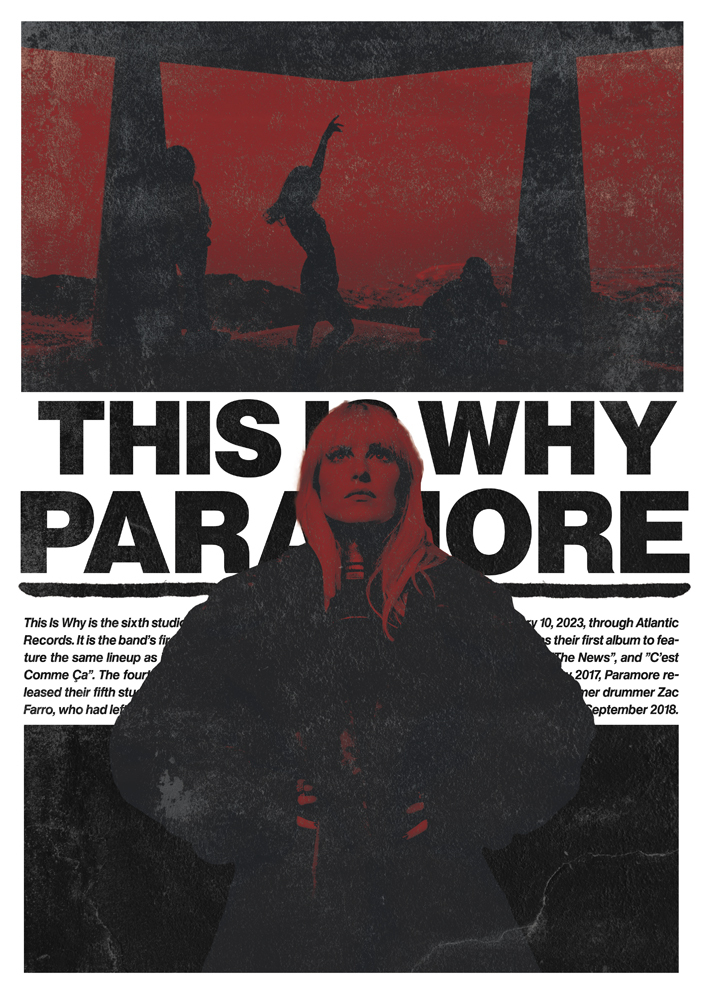 Poster - Hayley Williams from Paramore