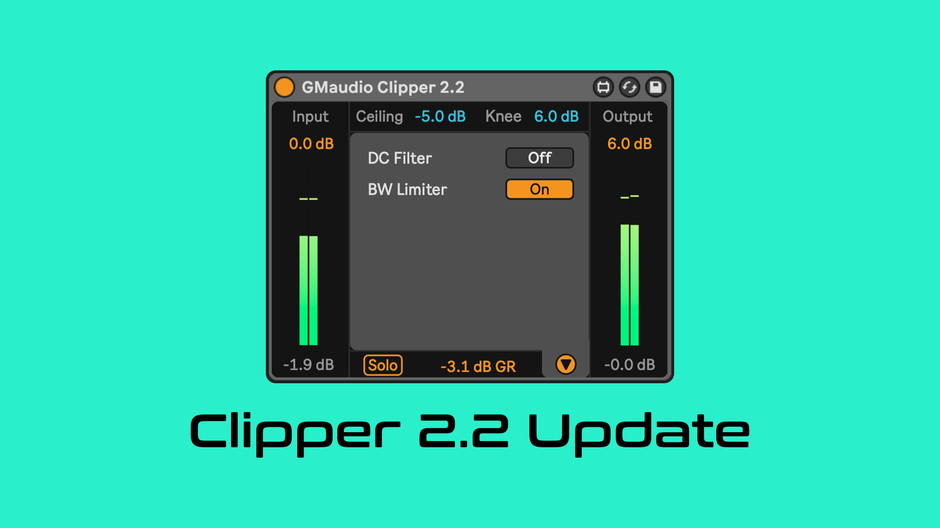 (M4L) GMaudio Clipper 2.2 Update - New Limiter, P3 Compatibility ...