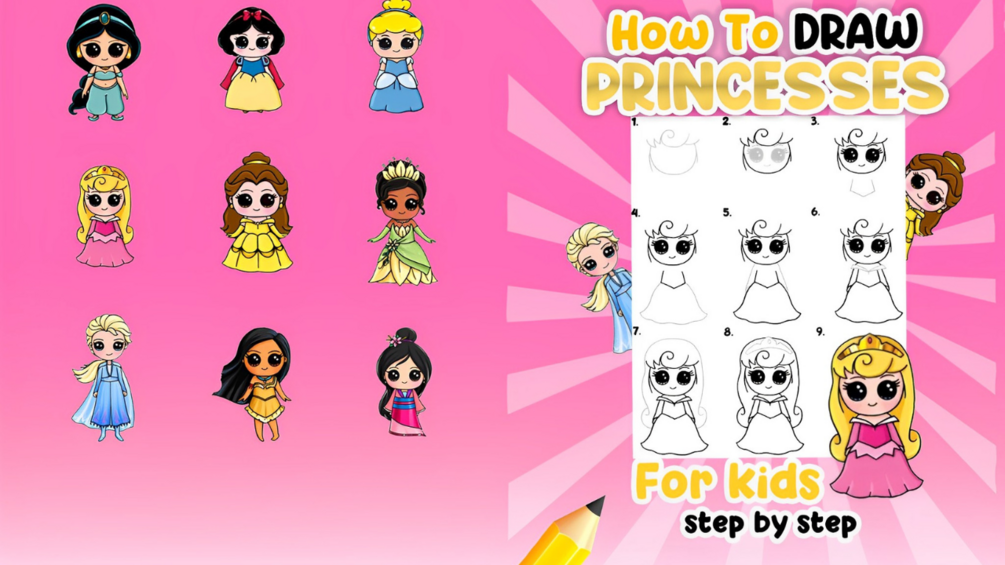 How To Draw Princesses