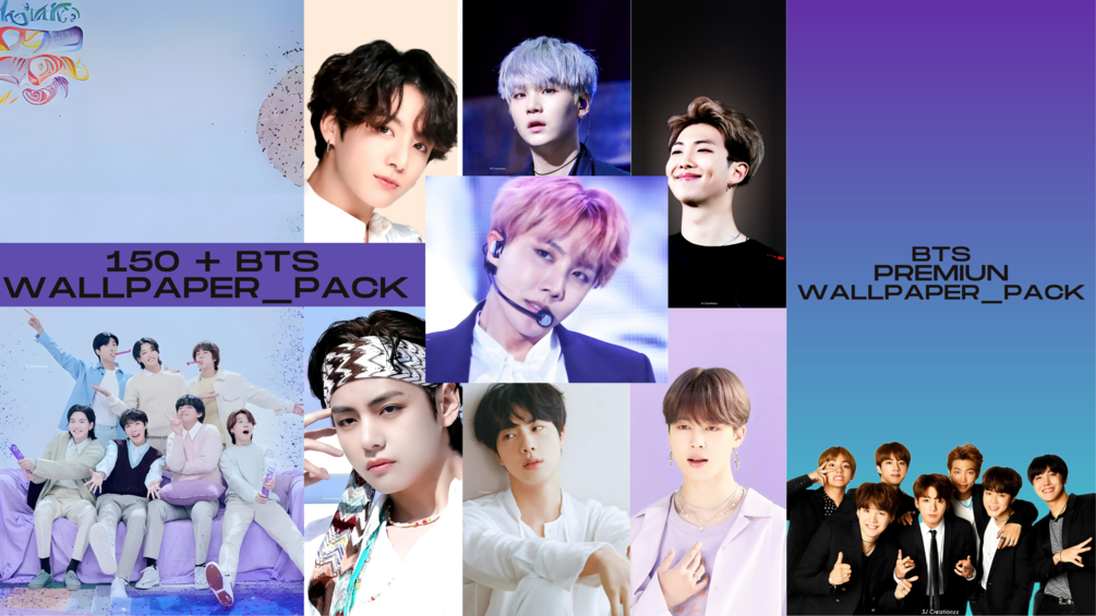 150+ Premium BTS Wallpaper Pack
