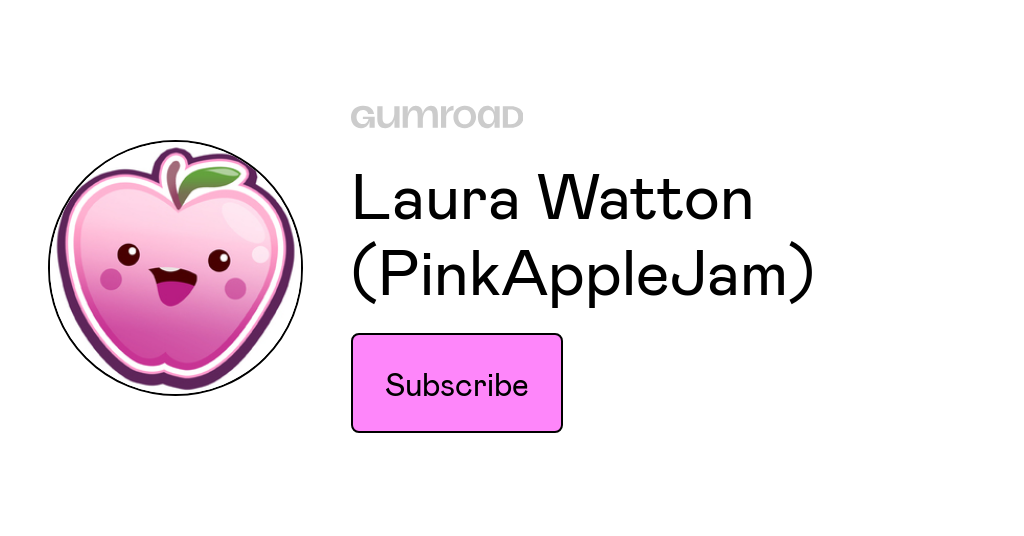 Laura Watton (PinkAppleJam)
