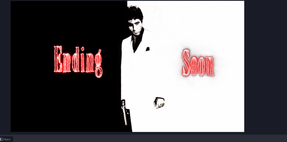 Scarface Animated Overlay Stream Pack