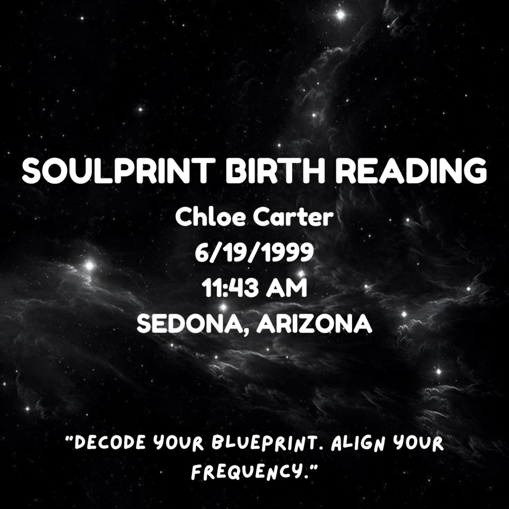 DECODED: Your Birth Blueprint