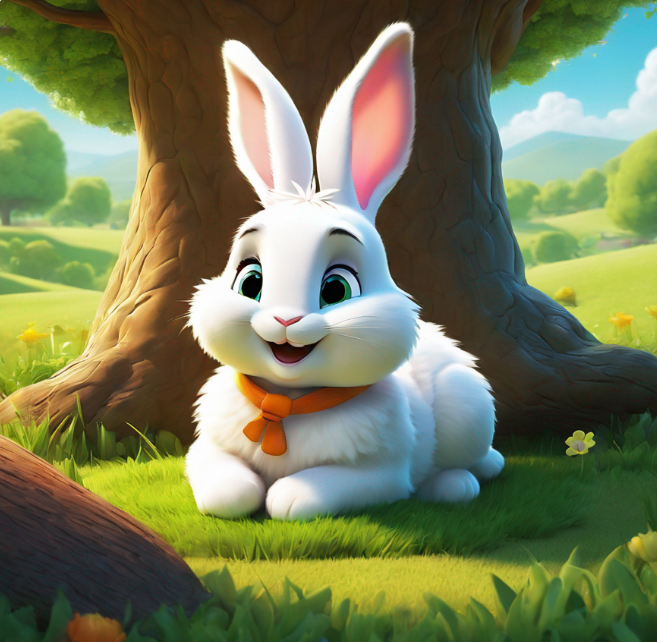 The Lazy Rabbit and the Energetic Tortoise-A book stiry for kids