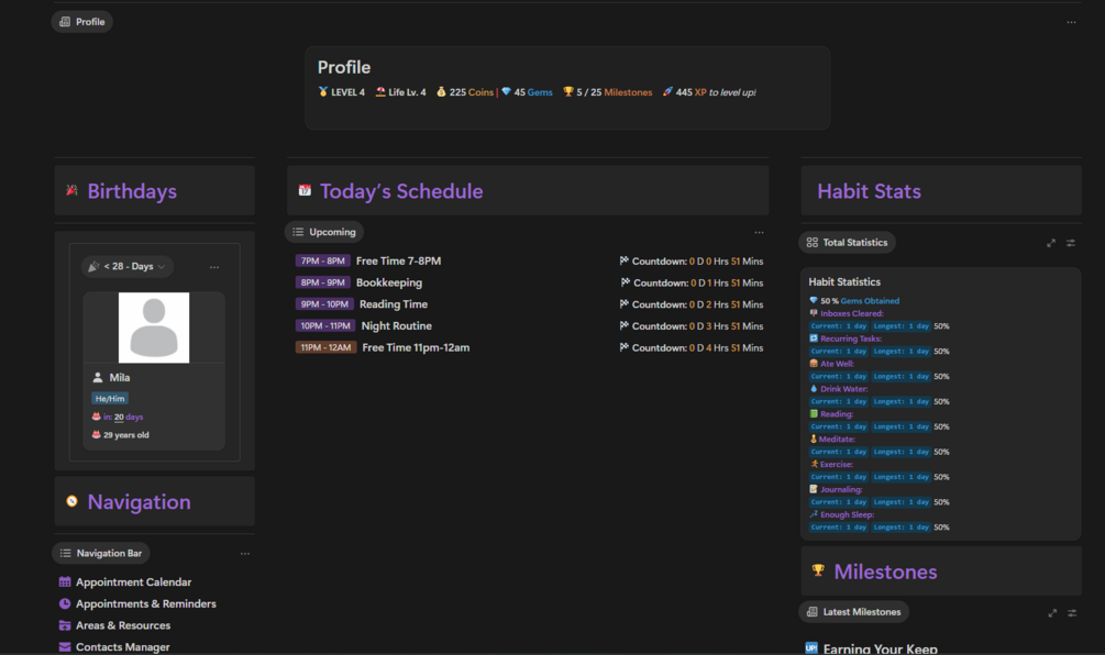 Aidoneous’s Ultimate ADHD Companion