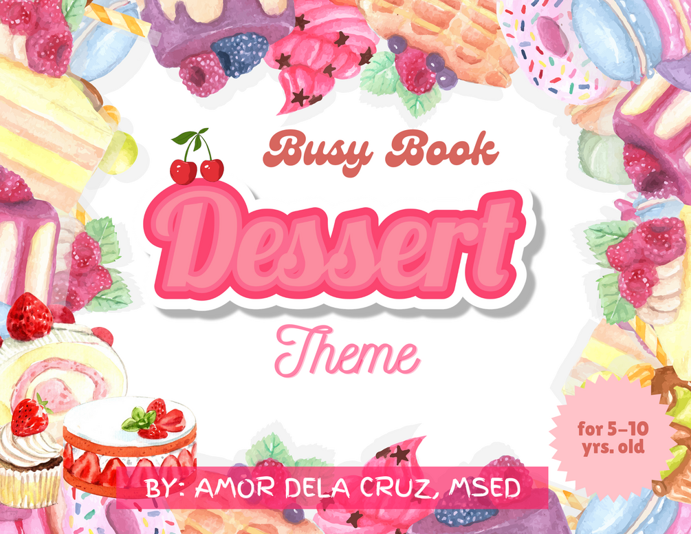 Dessert Theme Busy Book