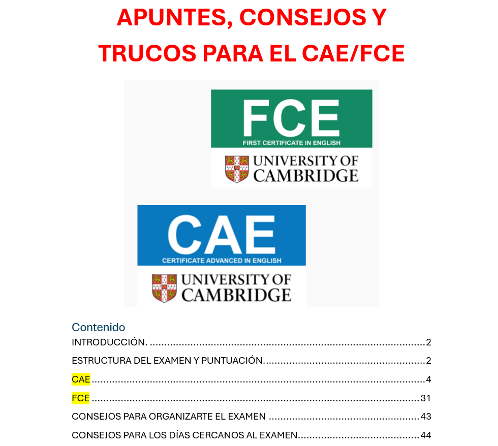 APUNTES CAE FCE