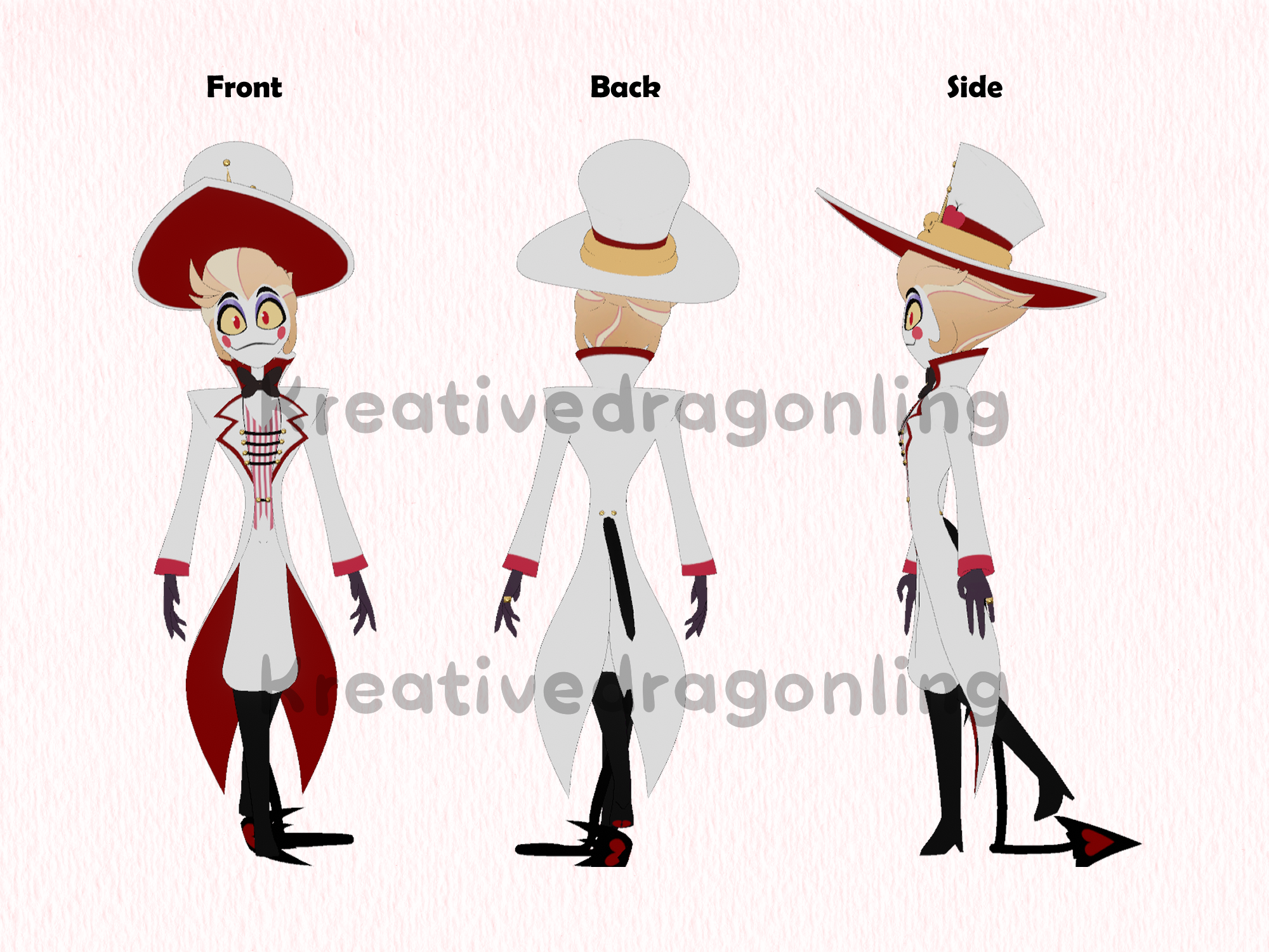 LF - Lucifer Morningstar | Hazbin Hotel VRChat Avatar | Quest ...