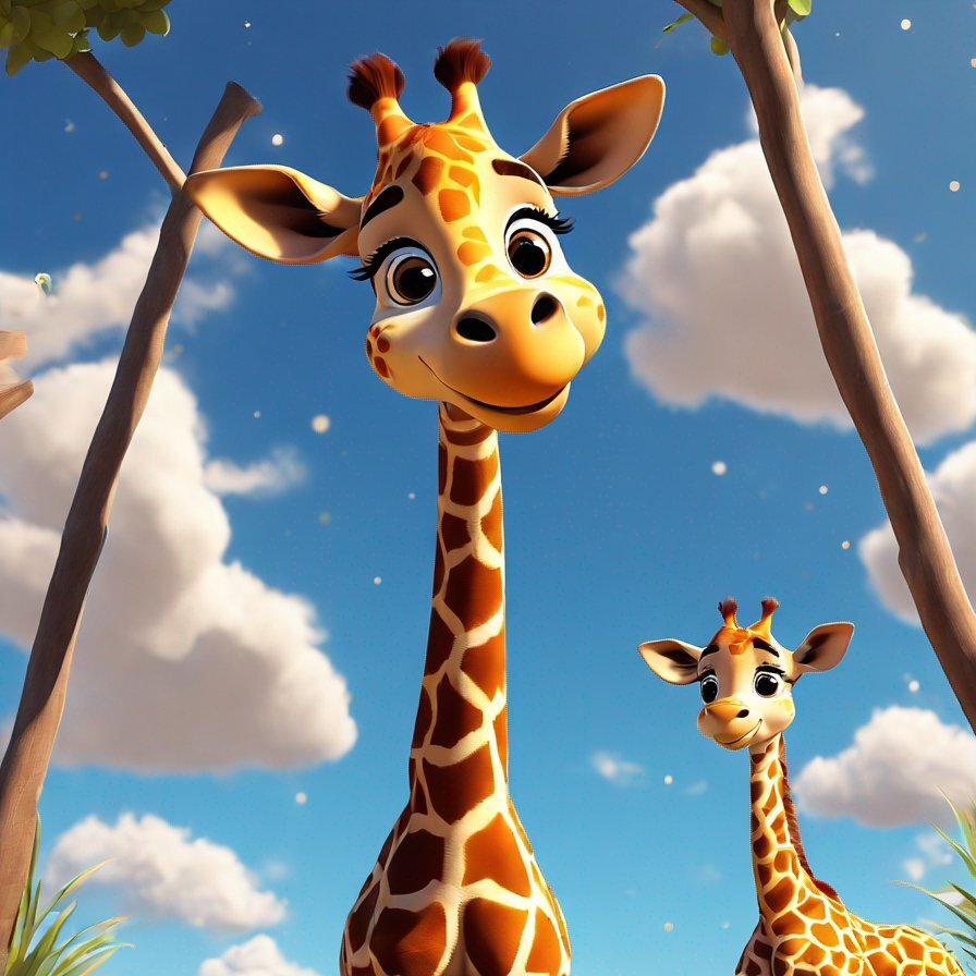 The Long Giraffe's Dream to Soar