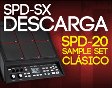 SPD-20 Sample Set Clásico V. 1.00 para Roland SPD-SX