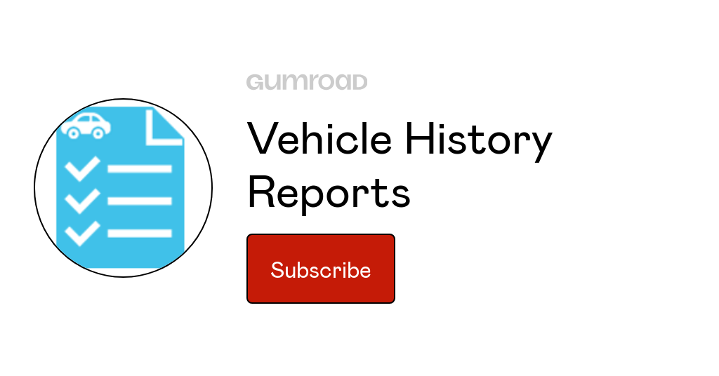 Vehicle History Reports