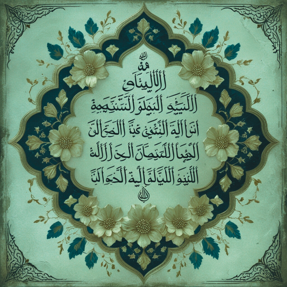 Illuminated Islamic Manuscript Art – Elegant Quranic Calligraphy ...