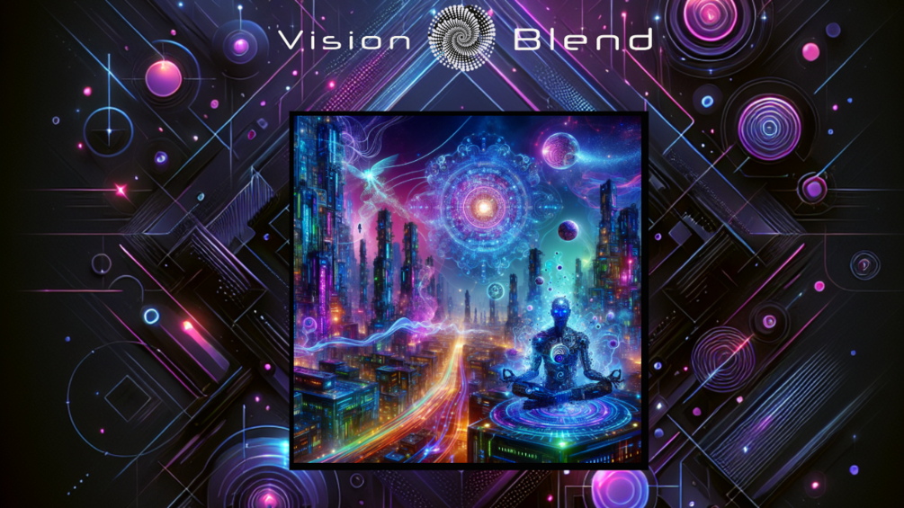 Exclusive Psytrance Cover Art – Cybernetic Echo