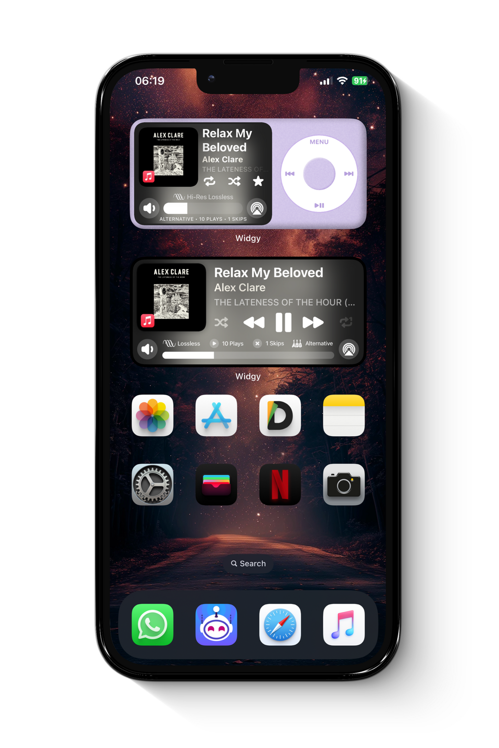 iPod Widget