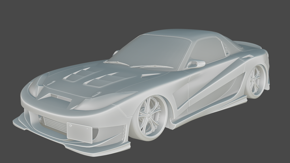 Mazda RX7 FD3S - Abflug Arde