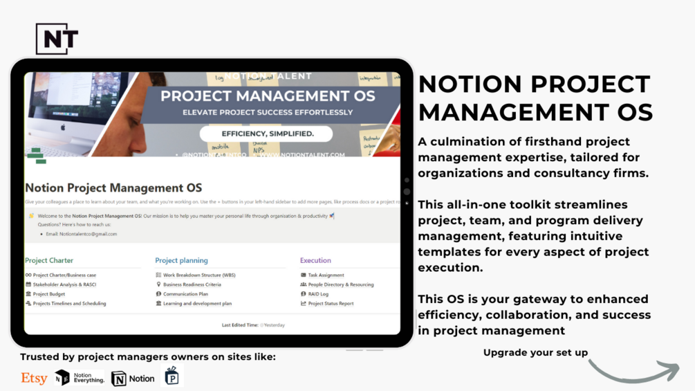 The Complete Project Management OS: Notion System for Project Managers