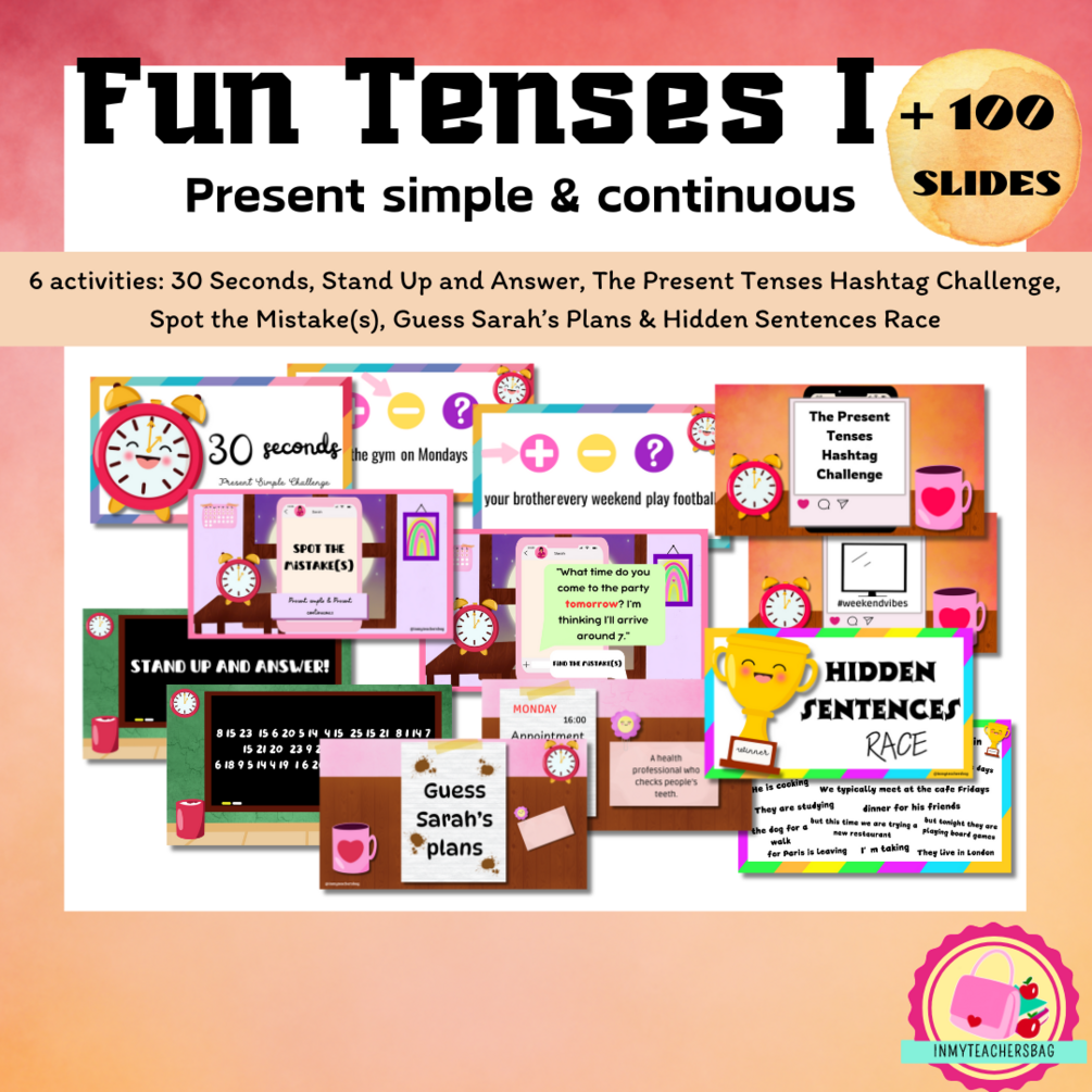 Present Simple and Continuous Bundle