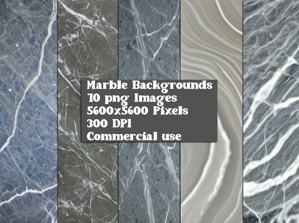 10 Pack Digital Paper Marble Stone Texture 4